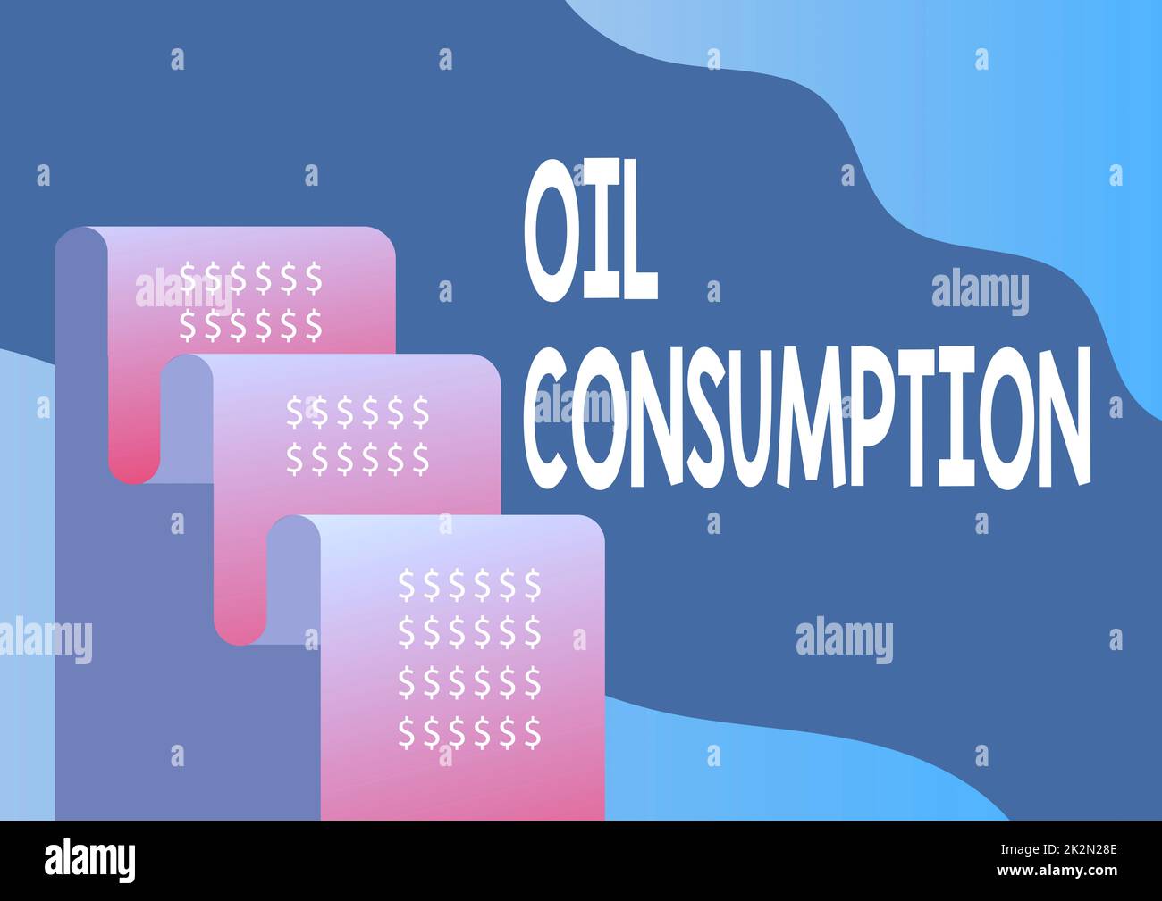 Inspiration Showing Sign Oil Consumption Word Written On This Entry Is The Total Oil Consumed