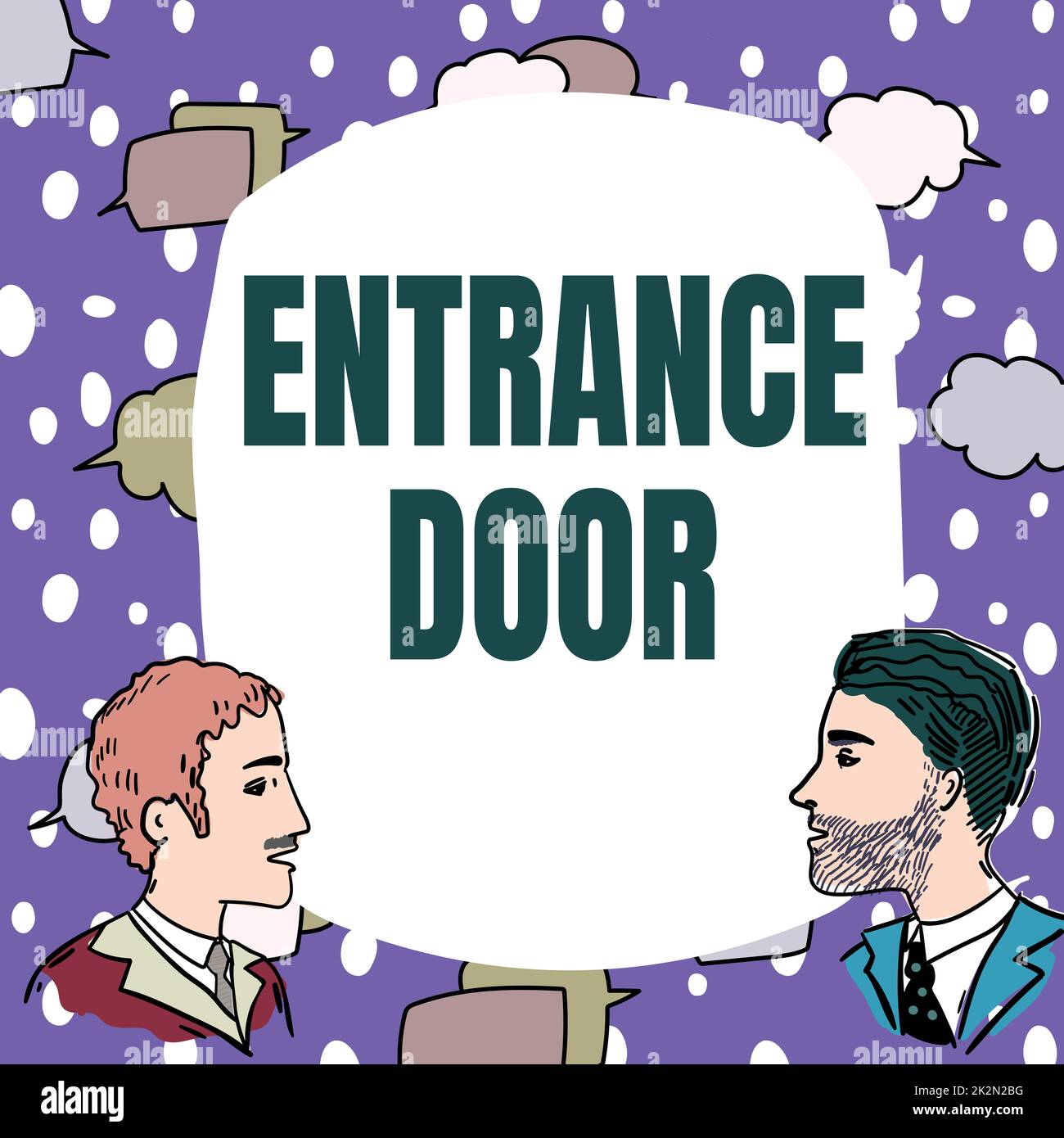 Handwriting text Entrance Door. Conceptual photo Way in Doorway Gate ...