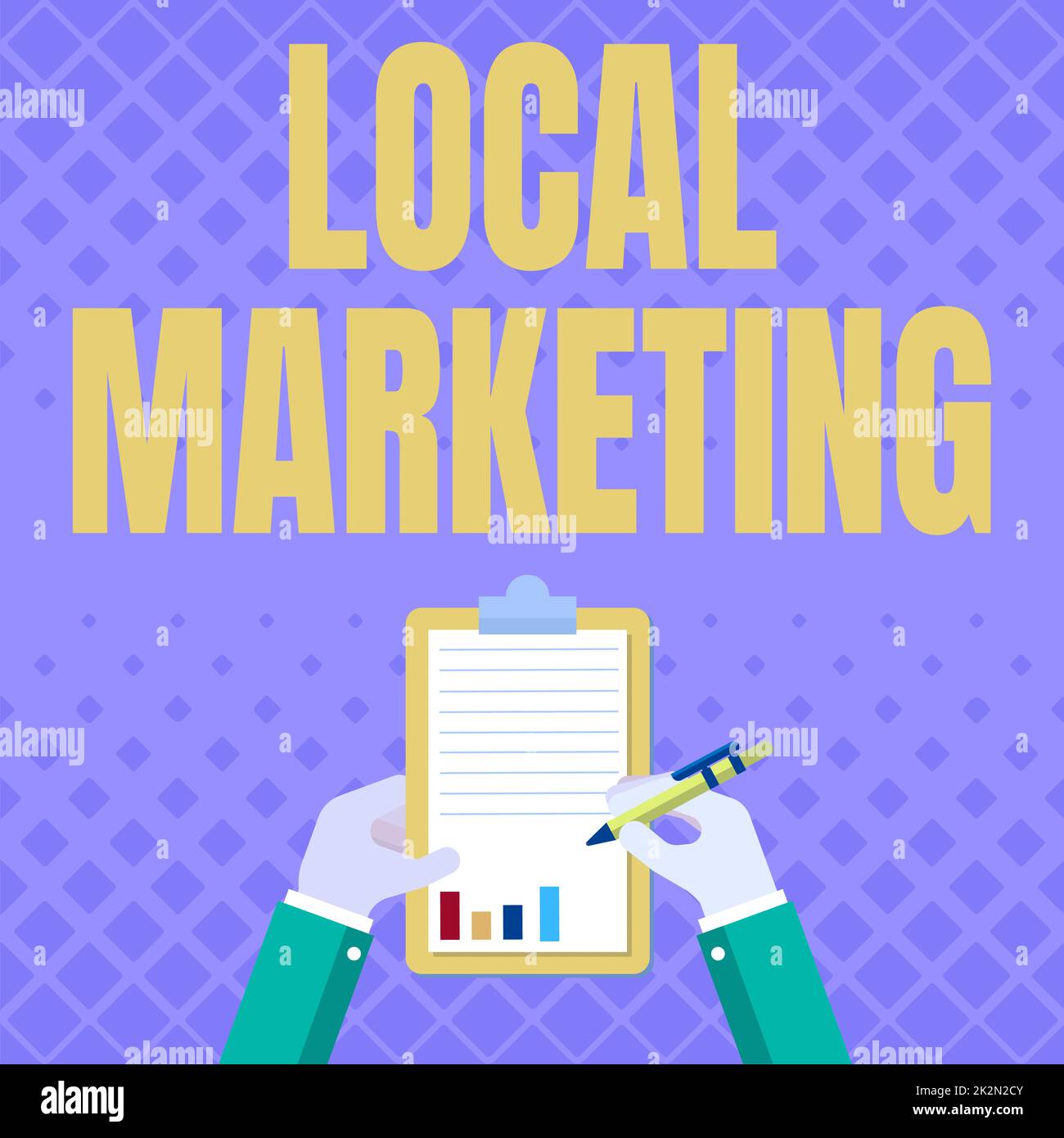 Writing displaying text Local Marketing. Internet Concept A local ...