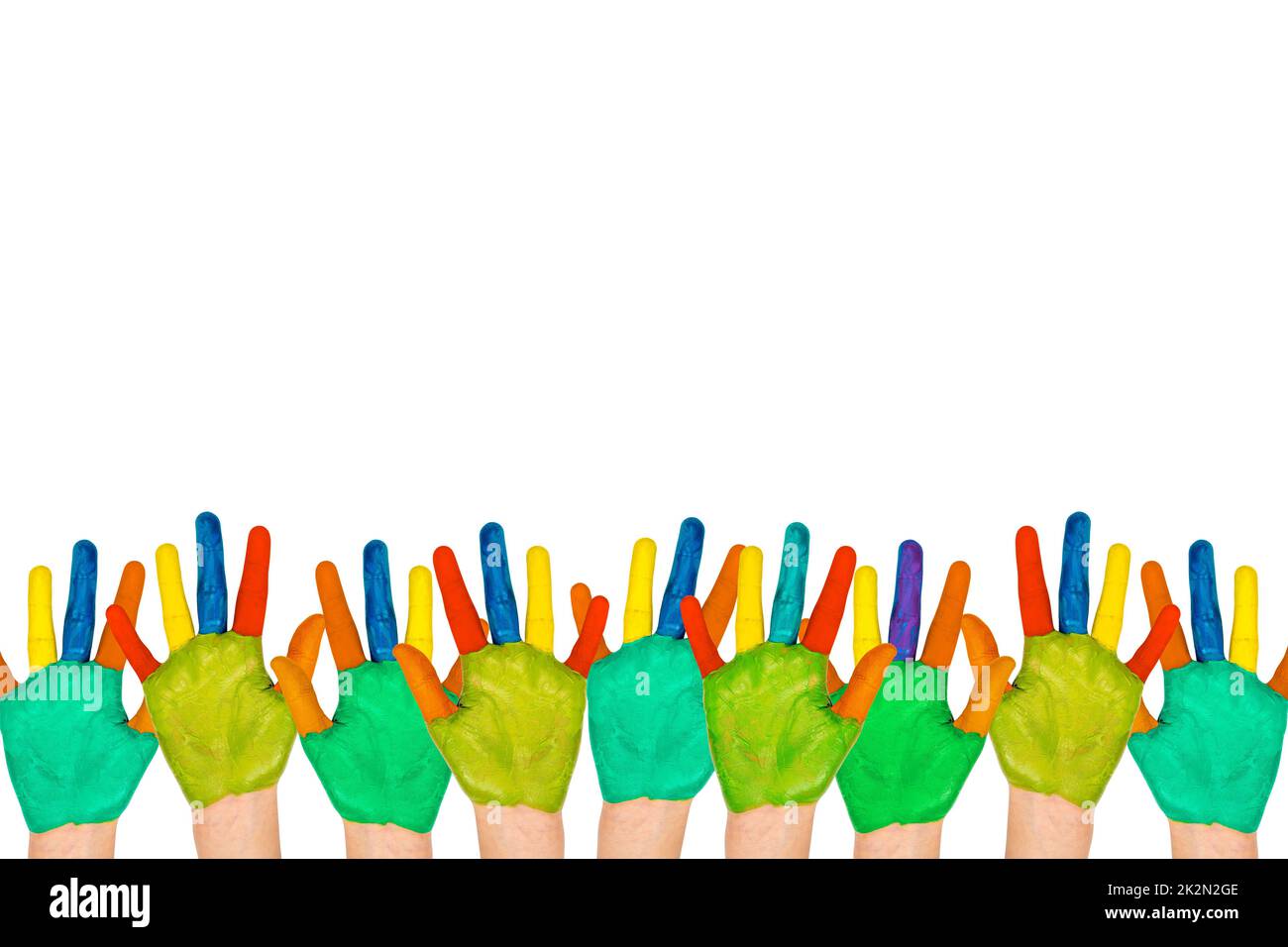 Multi colored painted hi-res stock photography and images - Alamy