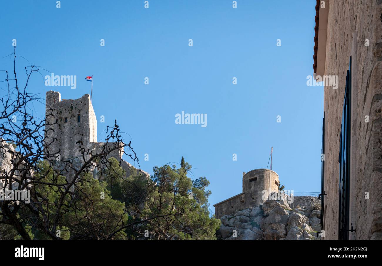 Omis fortress not mirabella hi-res stock photography and images - Alamy