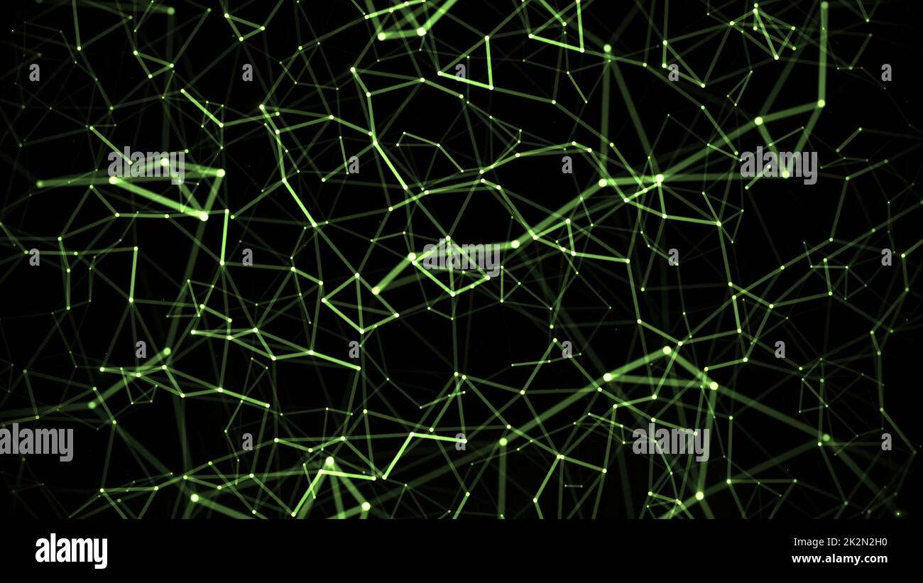 Abstract Plexus Technology Science And Engineering 3d illustration ...