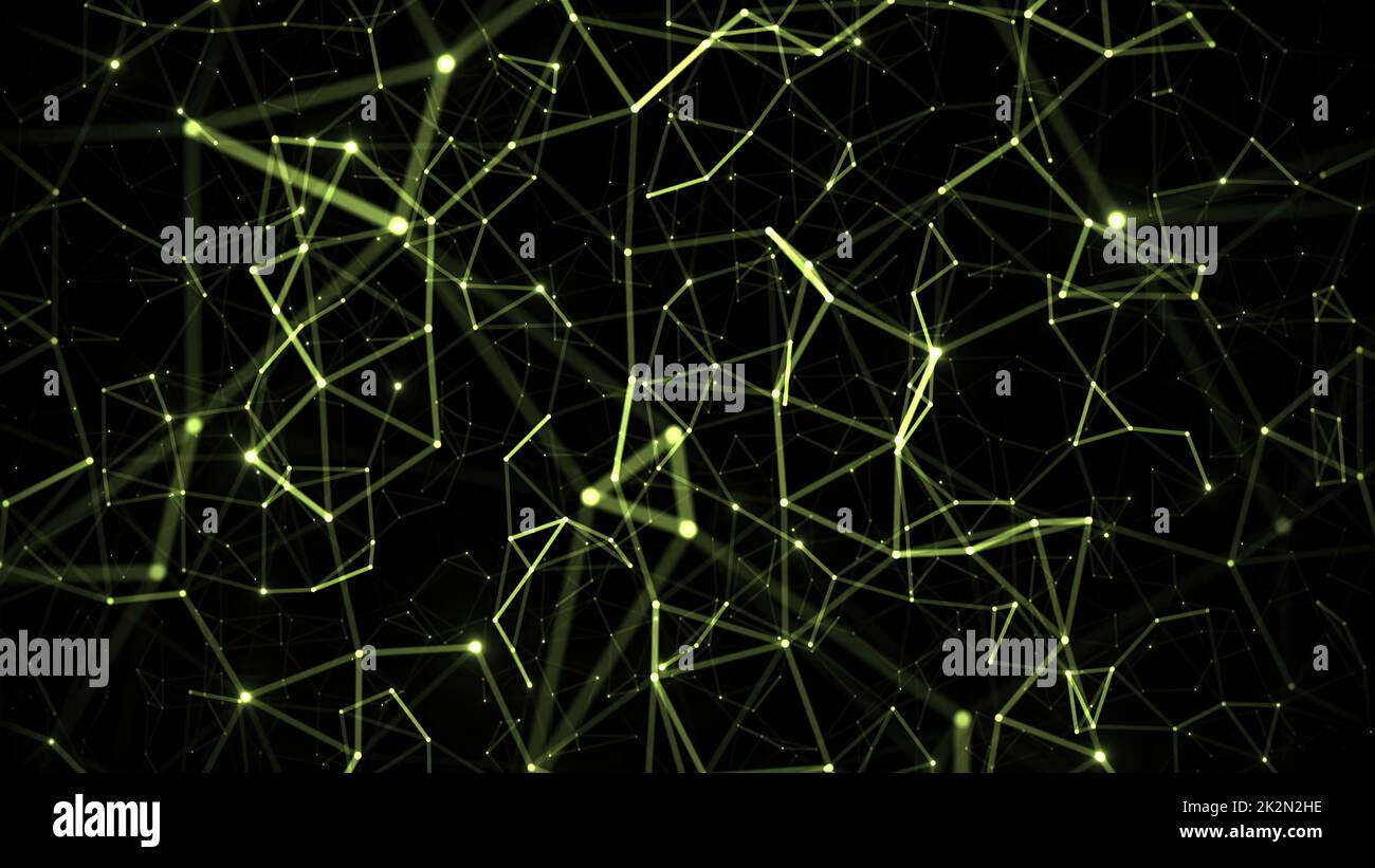 Abstract Plexus Technology Science And Engineering 3d illustration ...