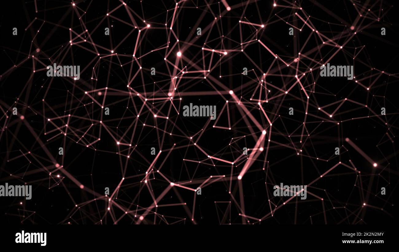 Abstract Plexus Technology Science And Engineering Stock Photo - Alamy