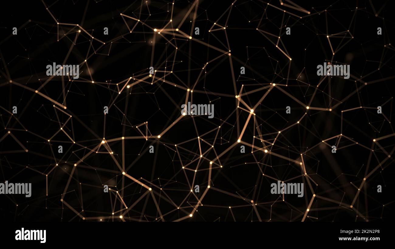 Abstract Plexus Technology Science And Engineering Stock Photo - Alamy