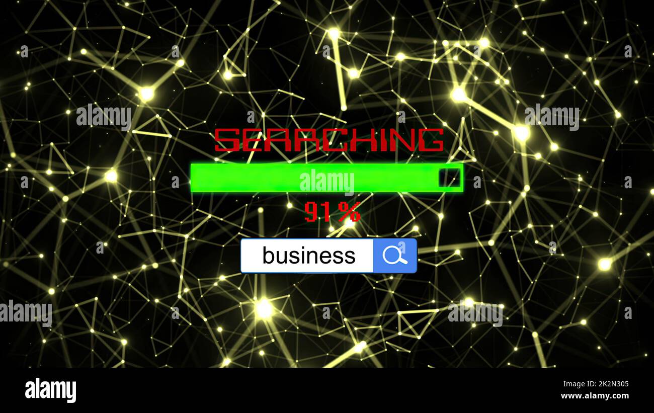 Searching for business online concept Stock Photo - Alamy