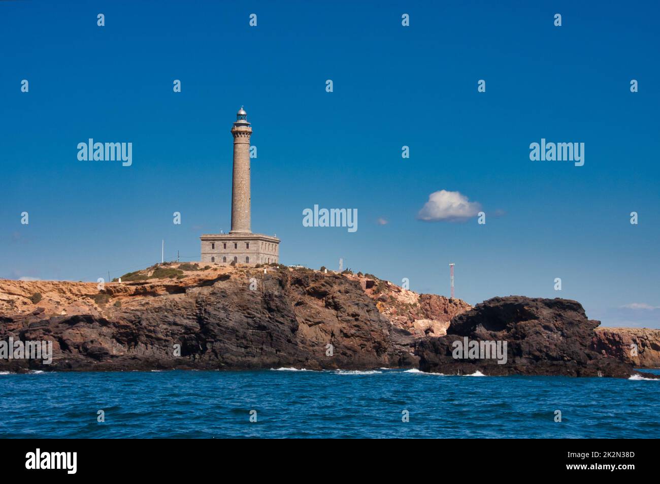 Faro Cabo de Palos Stock Photo - Alamy