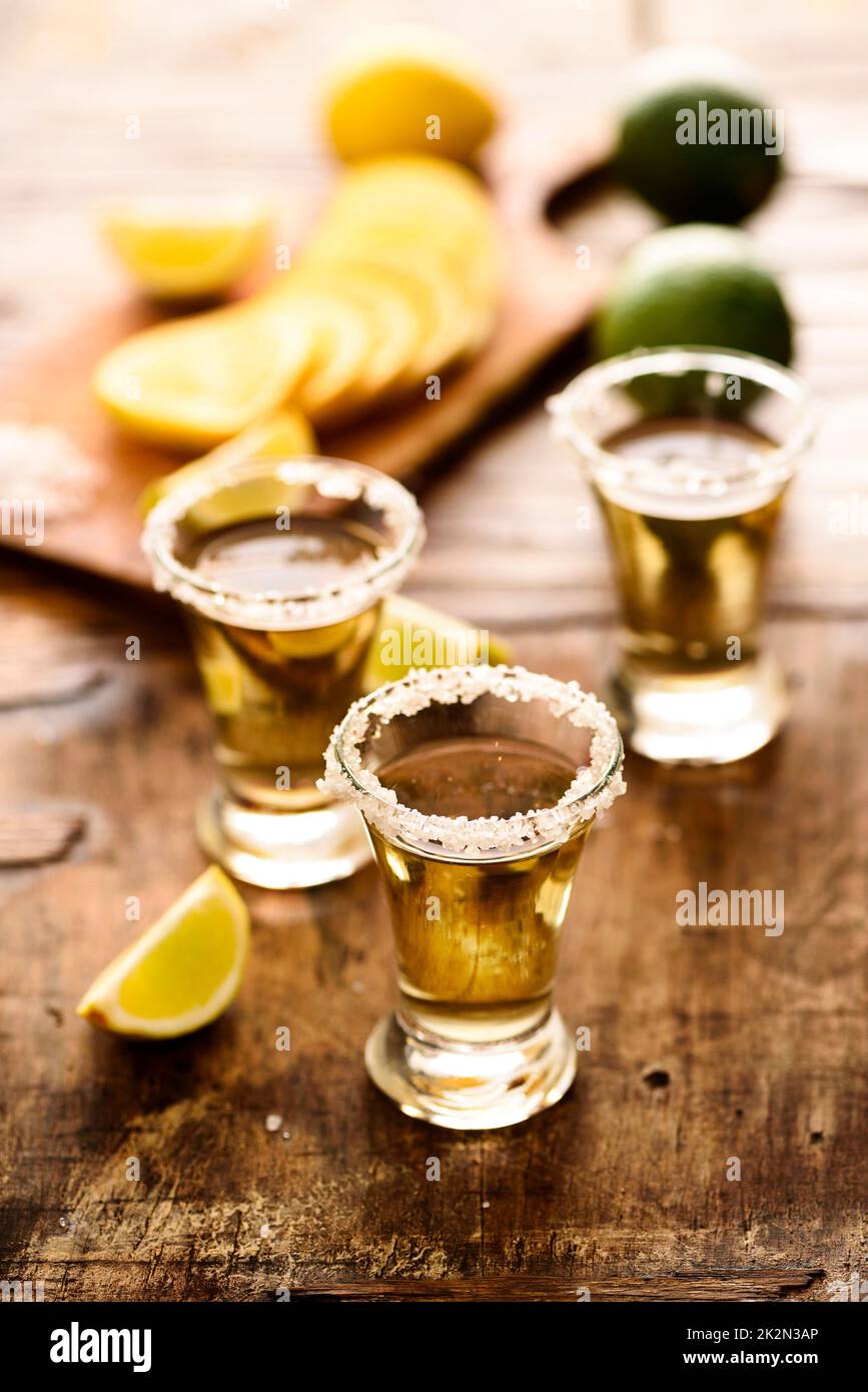Tequila lemon salt background hi-res stock photography and images - Alamy