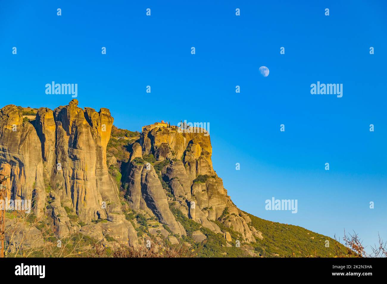Meteora Monasteries, Tesalia, Greece Stock Photo - Alamy