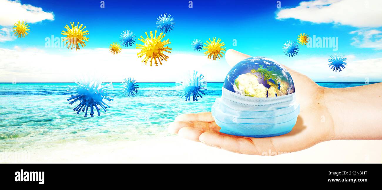 World with mask hi-res stock photography and images - Alamy
