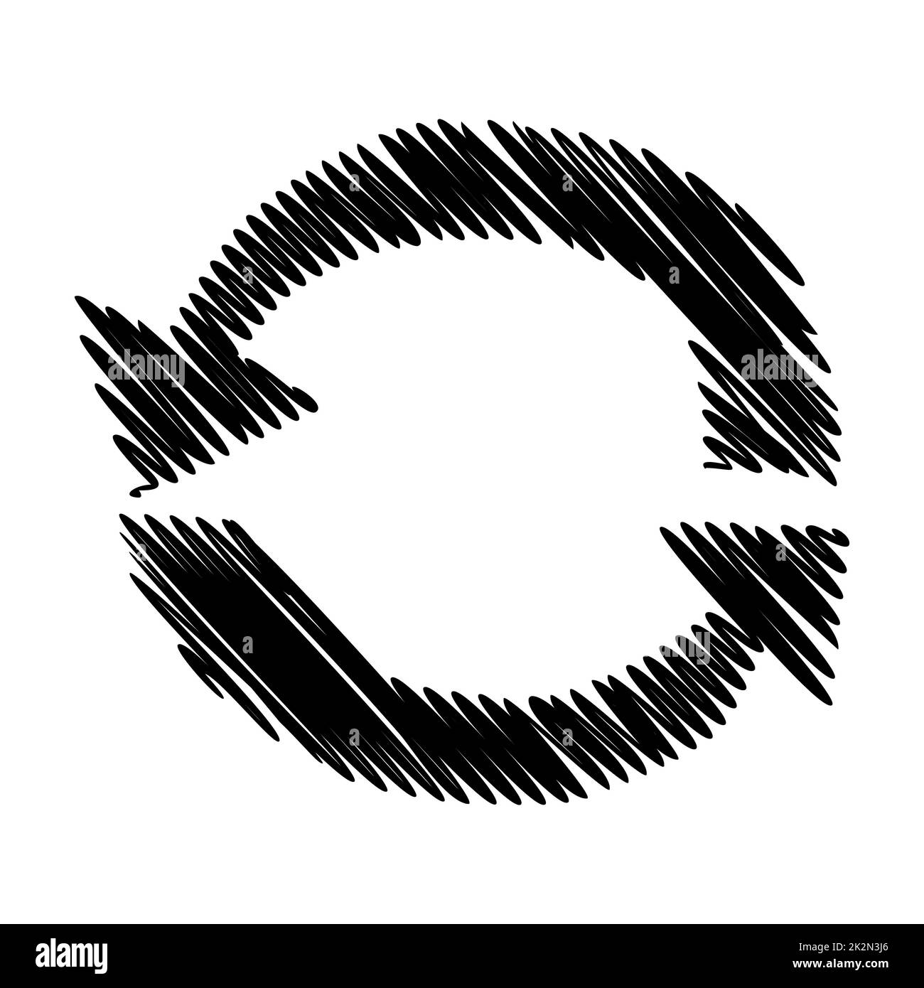 Arrows line black Cut Out Stock Images & Pictures - Alamy