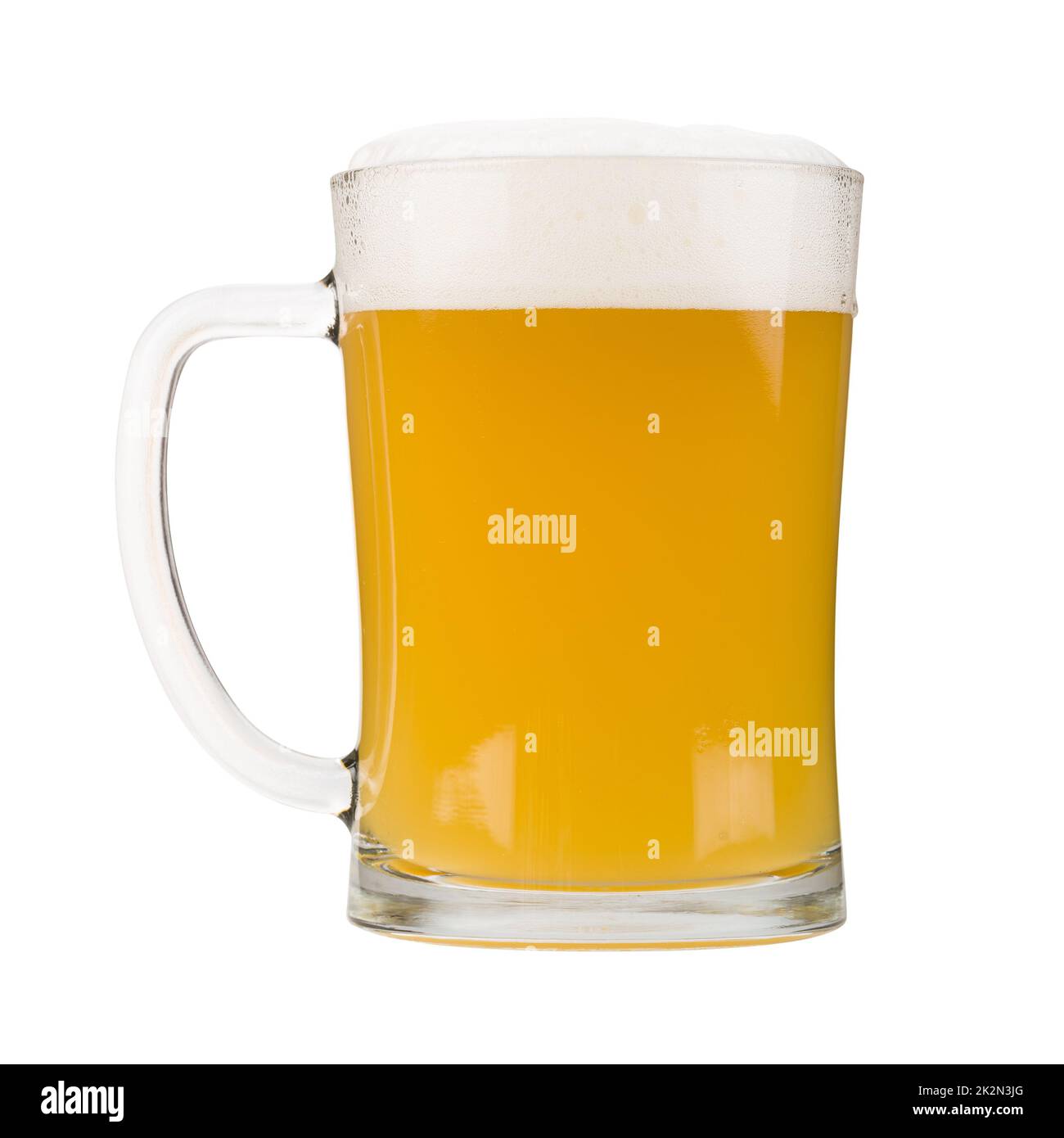 White beer mug isolated on white background Stock Photo - Alamy