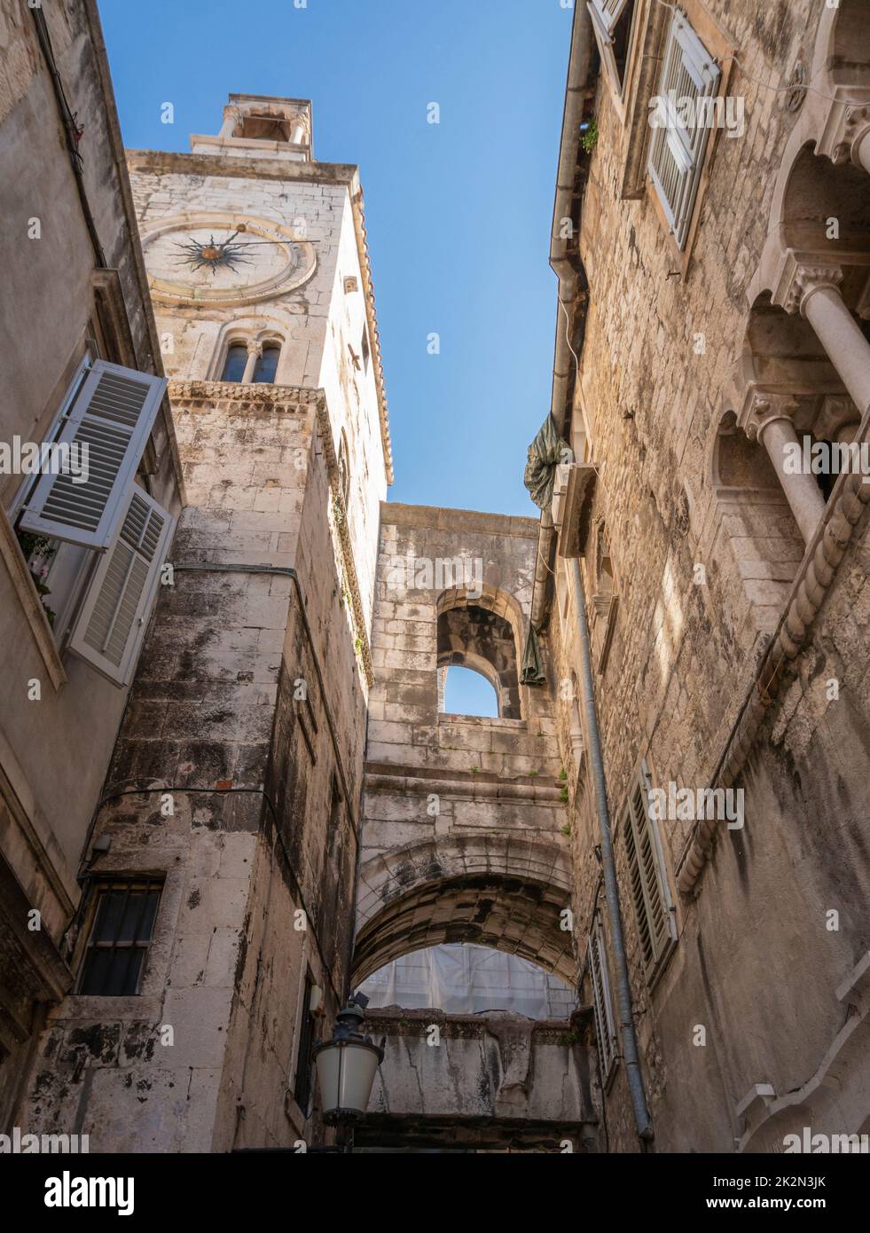 Iron Gate of the Diocletian's Palace, Split, Croatia Stock Photo - Alamy