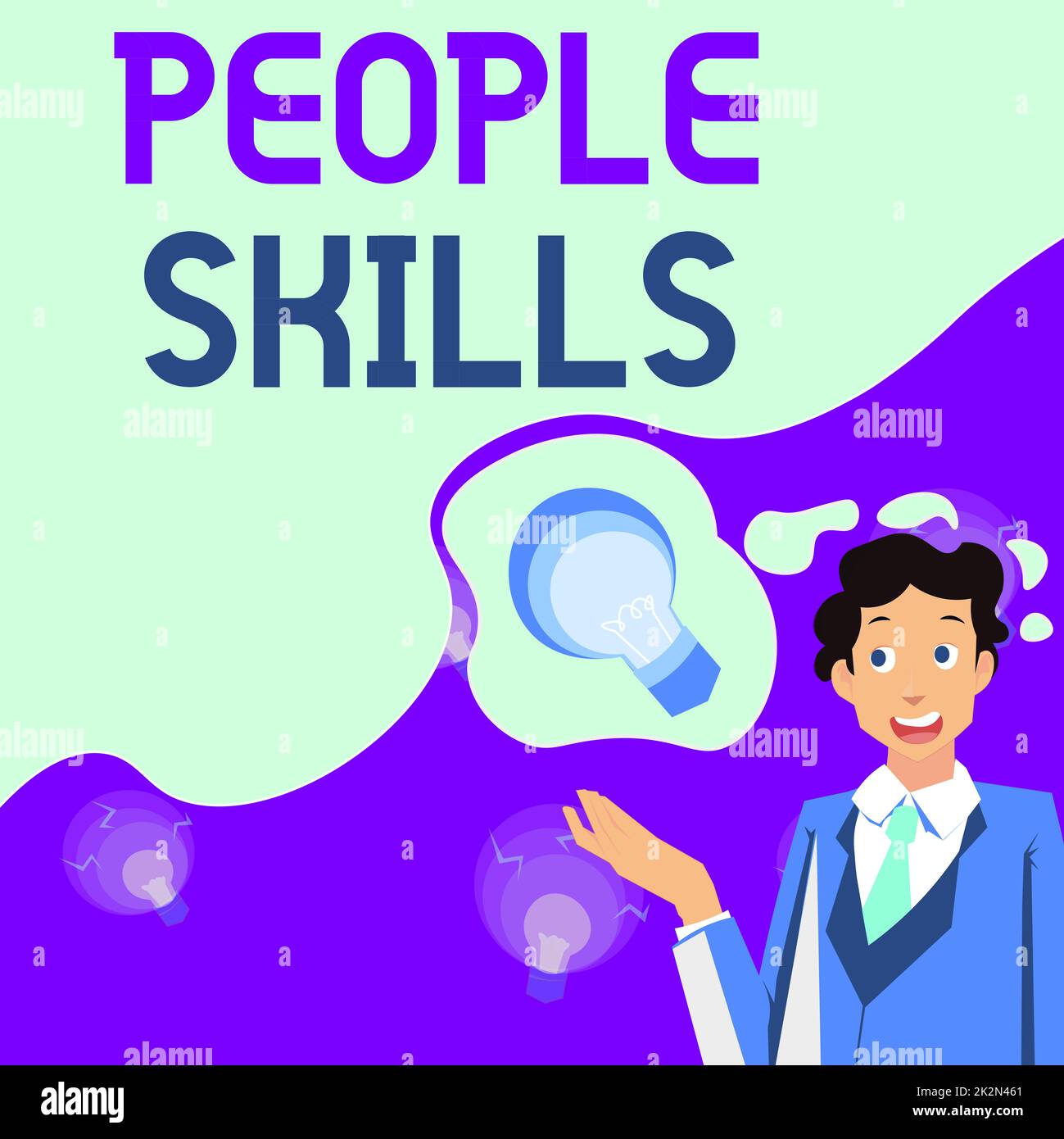 Conceptual display People Skills. Word for Get Along well Effective ...