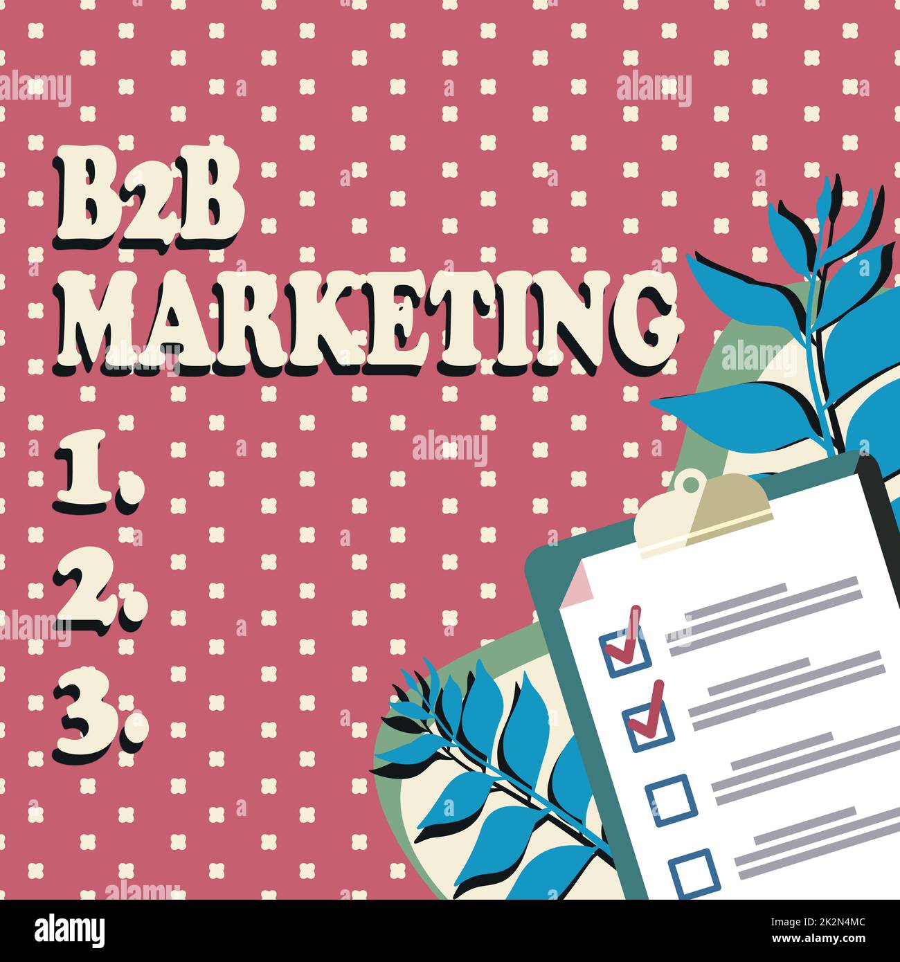 Text sign showing B2B Marketing. Internet Concept Partnership Companies ...