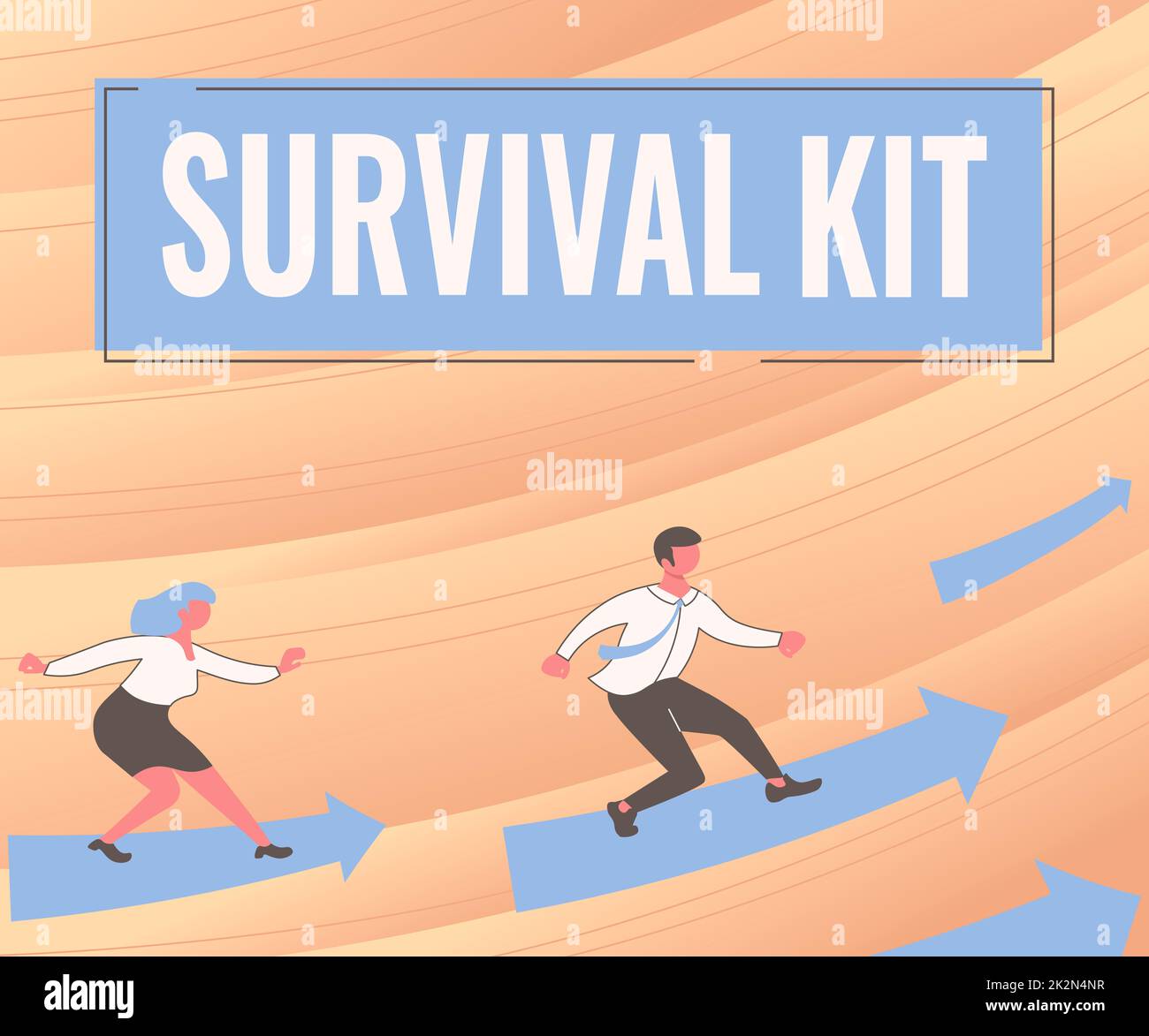 Writing displaying text Survival Kit. Word Written on Emergency ...