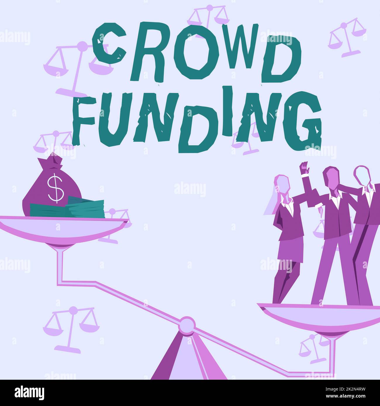 Conceptual caption Crowd Funding. Business approach Fundraising ... Conceptual caption Crowd Funding. Business approach Fundraising ...