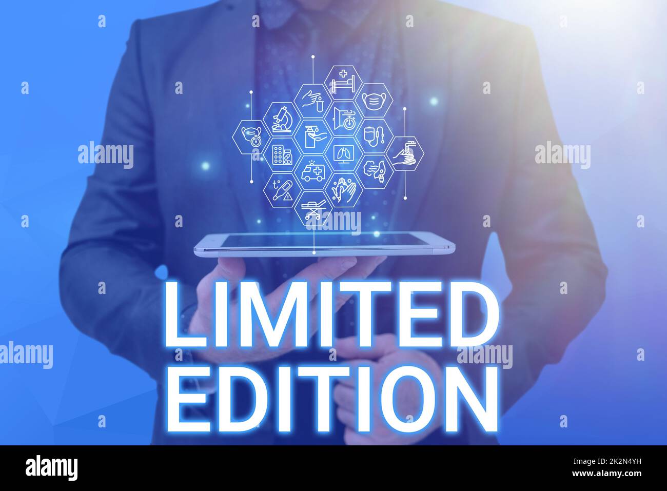 Handwriting text Limited Edition. Word Written on Work of something ...