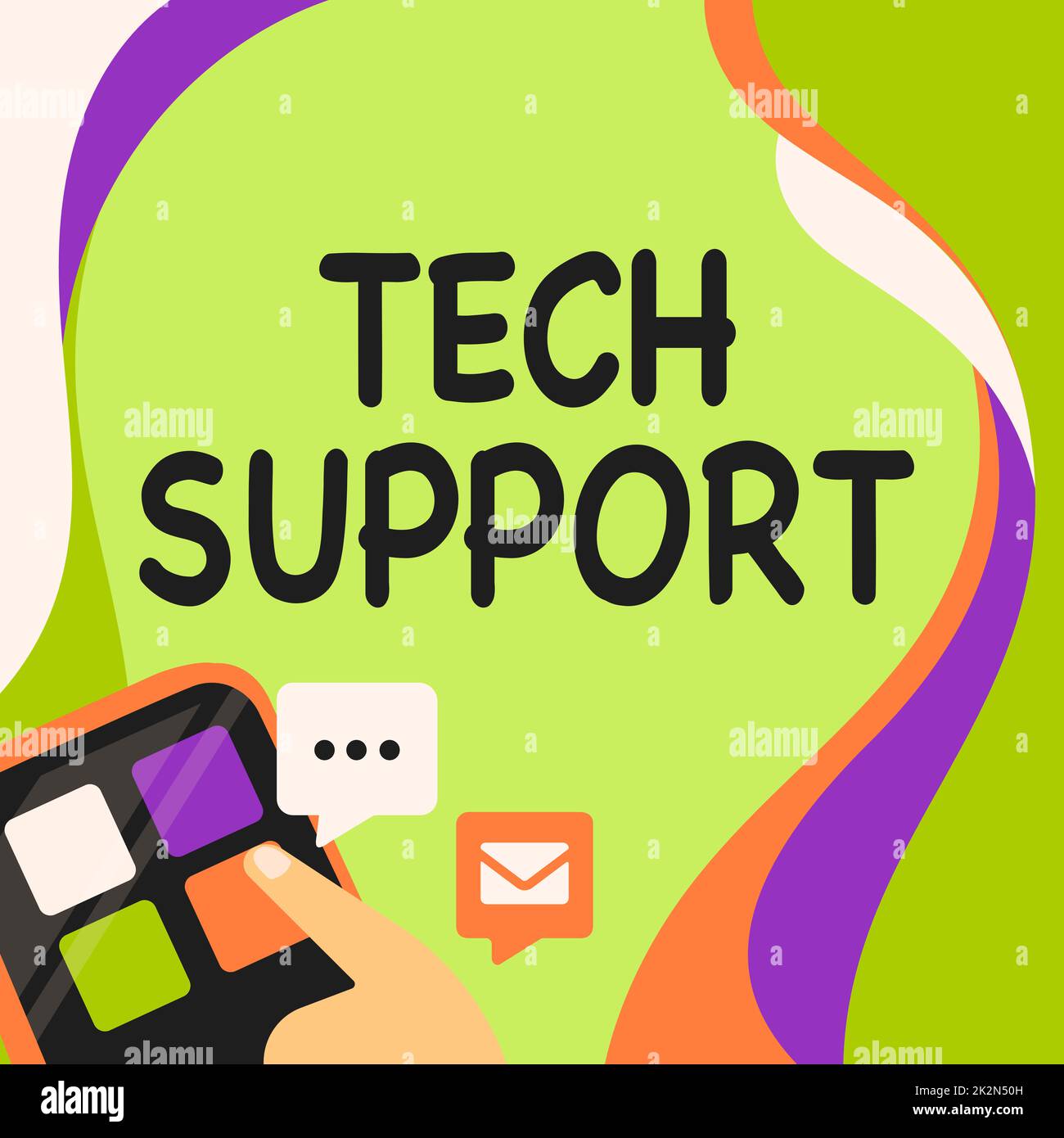 Inspiration showing sign Tech Support. Word Written on Assisting ...