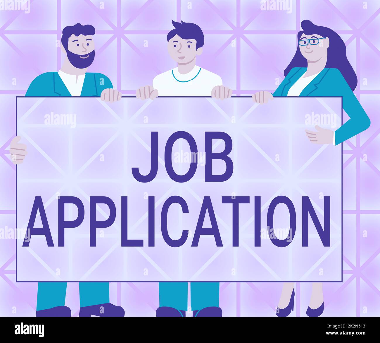 Inspiration showing sign Job Application. Concept meaning The standard ...