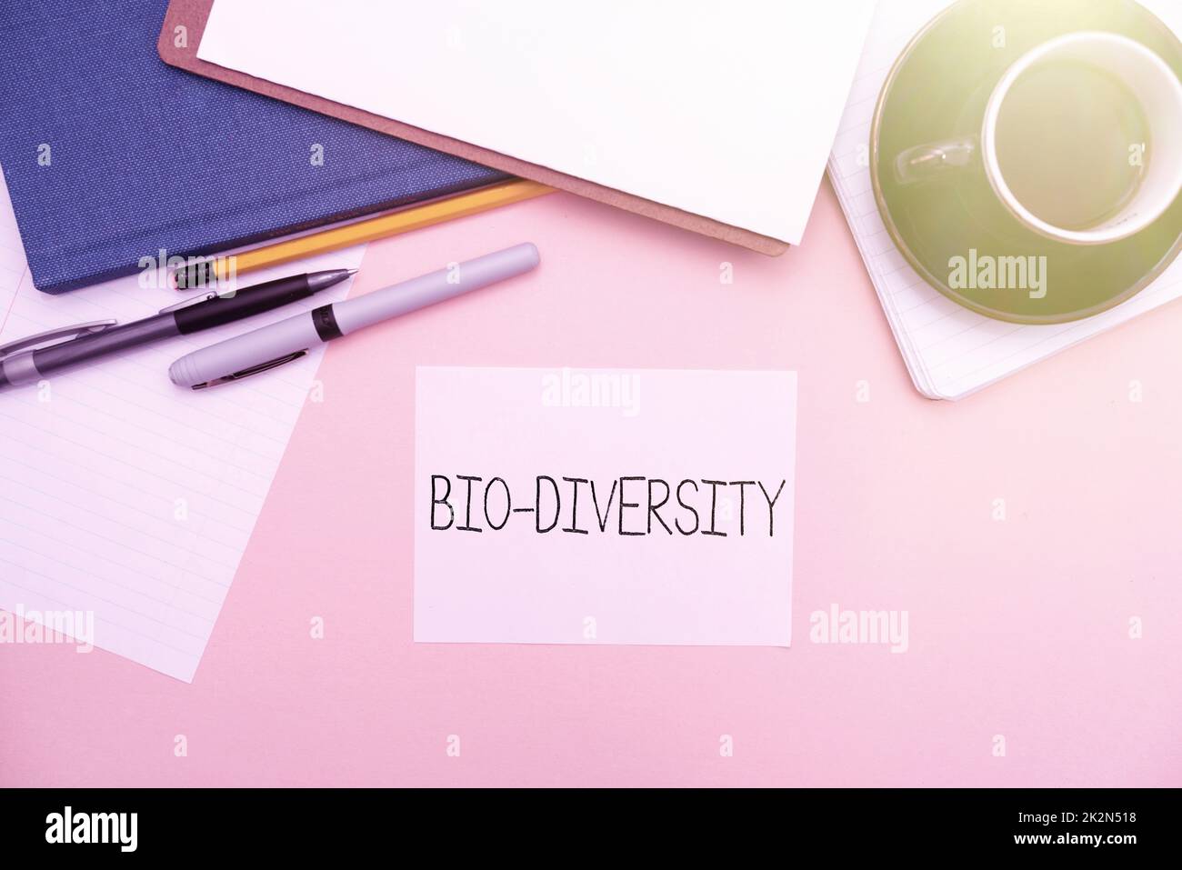 Sign displaying Bio Diversity. Business approach Variety of Life ...