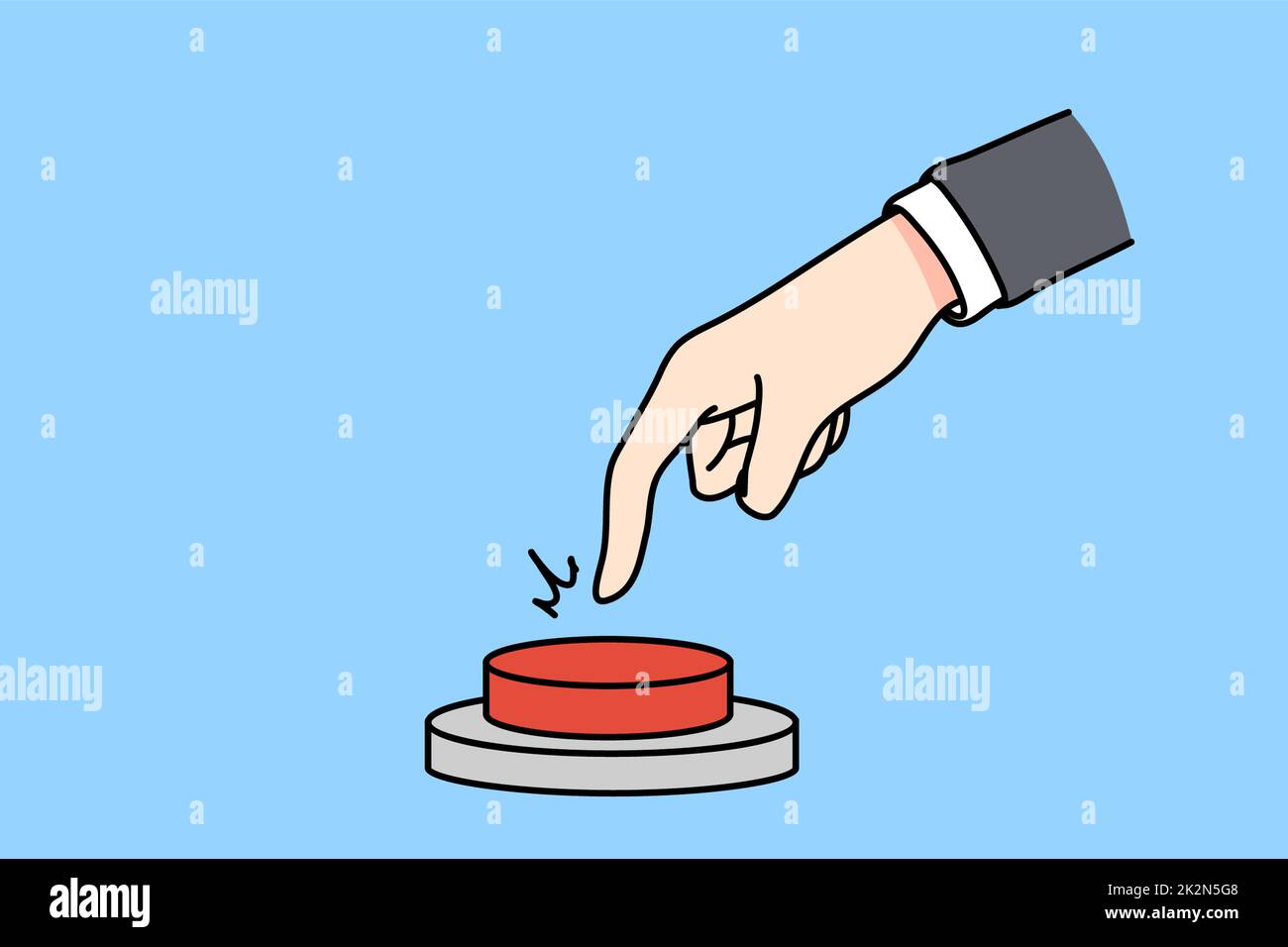 Warning button vector hi-res stock photography and images - Alamy