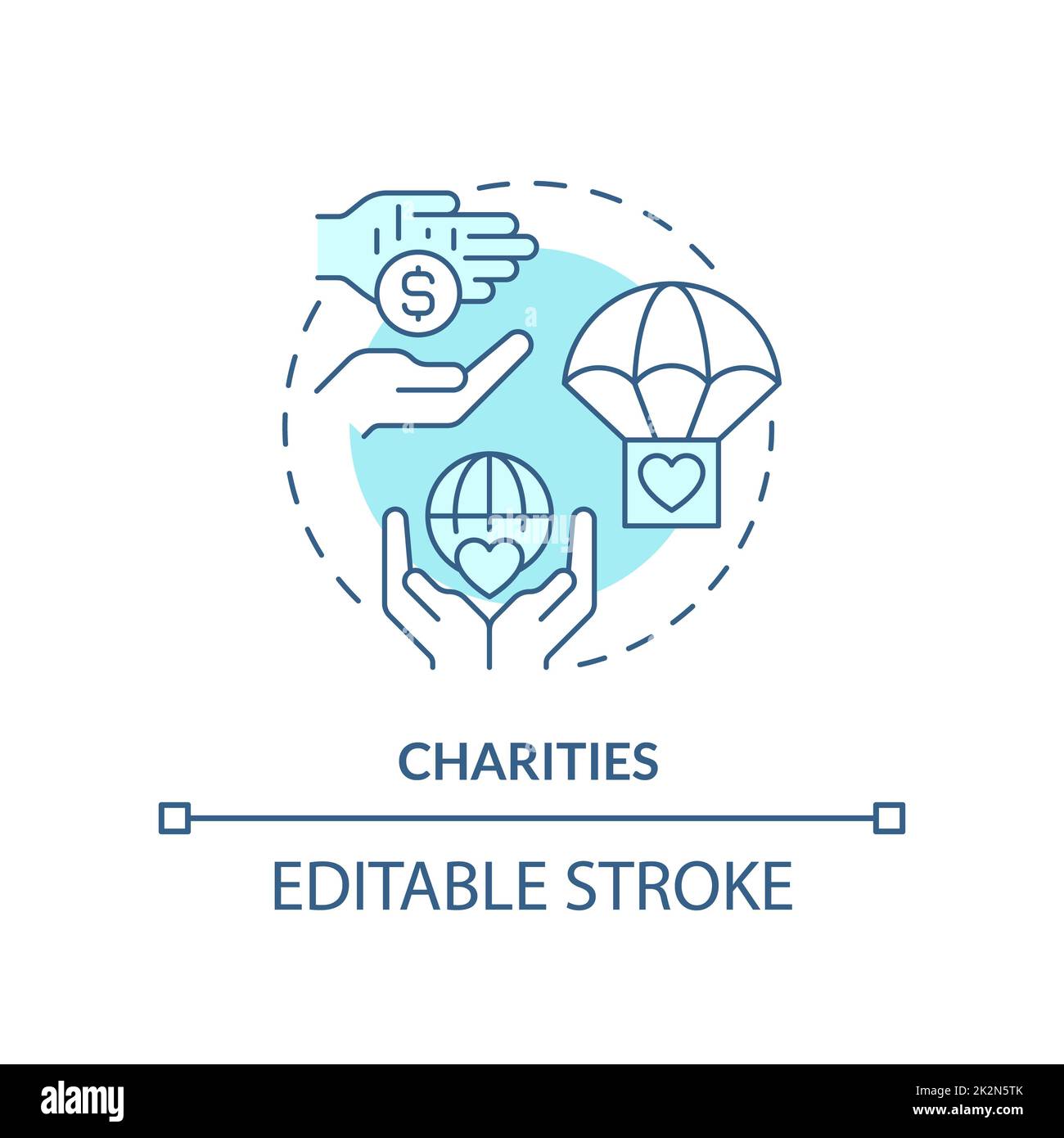 Editable charity logo hi-res stock photography and images - Alamy