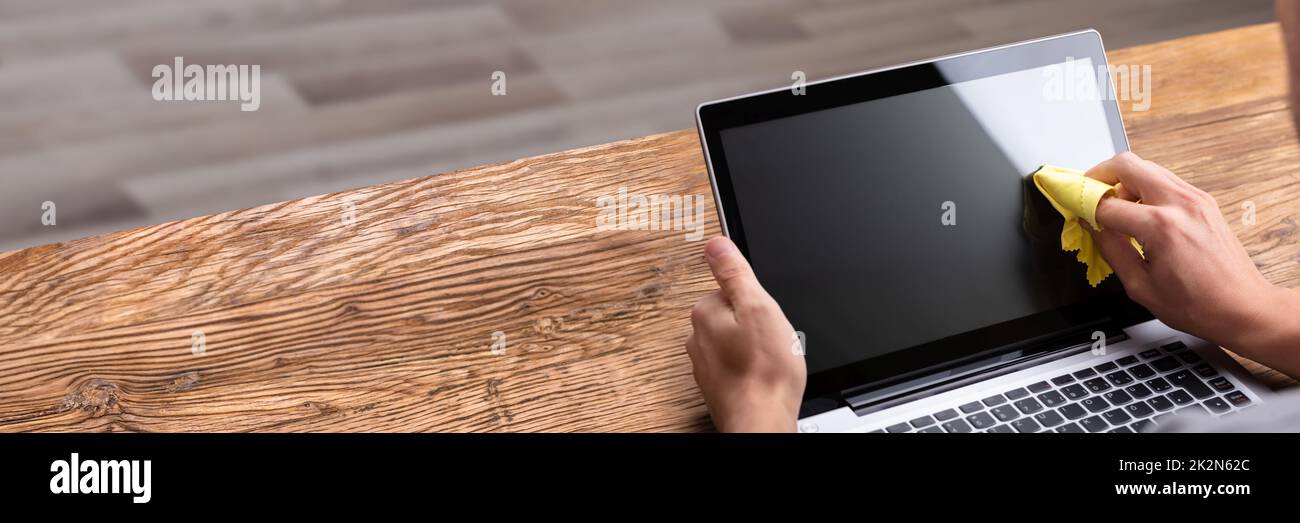 Monitor cleaning hi-res stock photography and images - Alamy