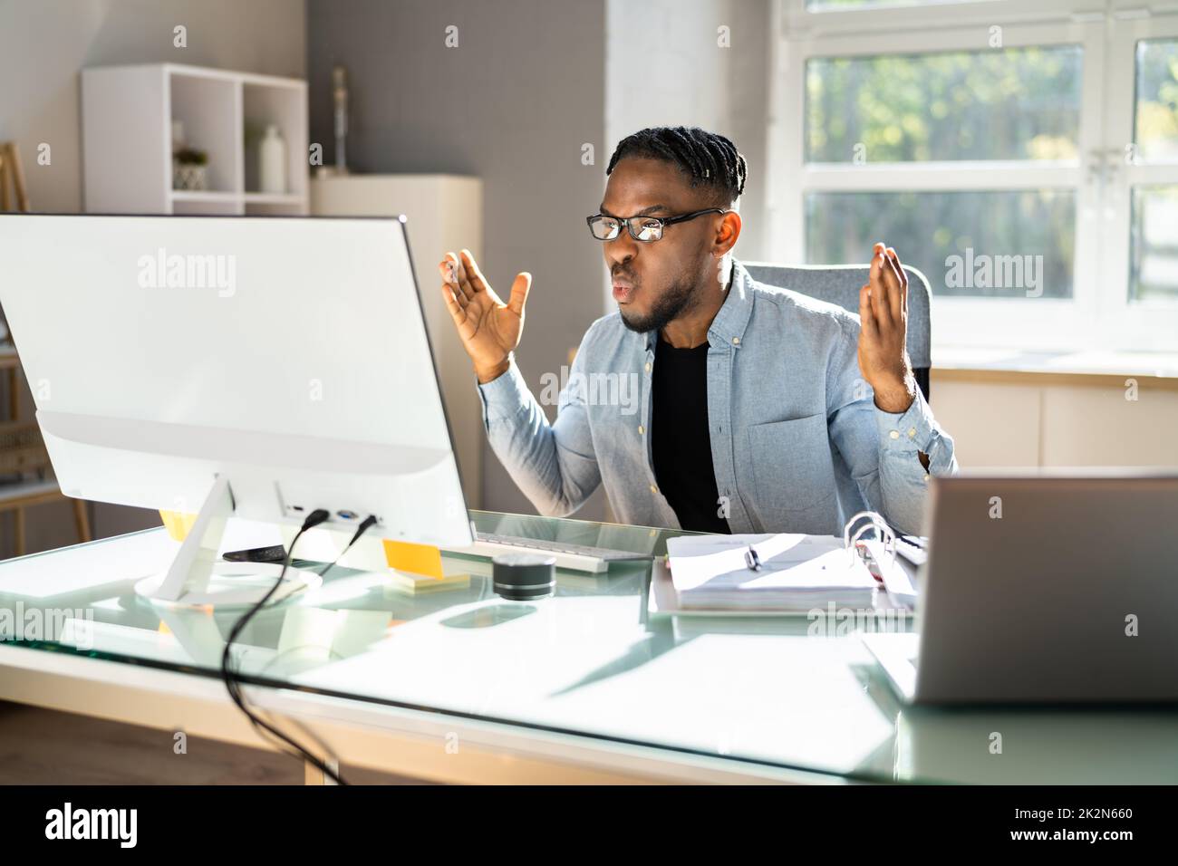 Device shouting hi-res stock photography and images - Alamy