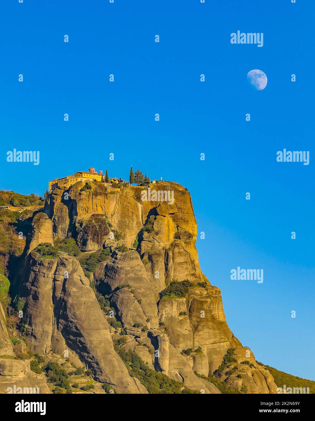 Meteora Monasteries, Tesalia, Greece Stock Photo - Alamy