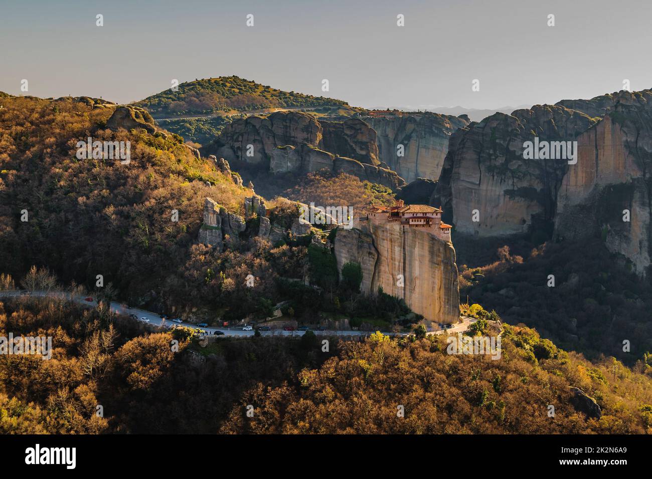 Meteora Monasteries, Tesalia, Greece Stock Photo - Alamy