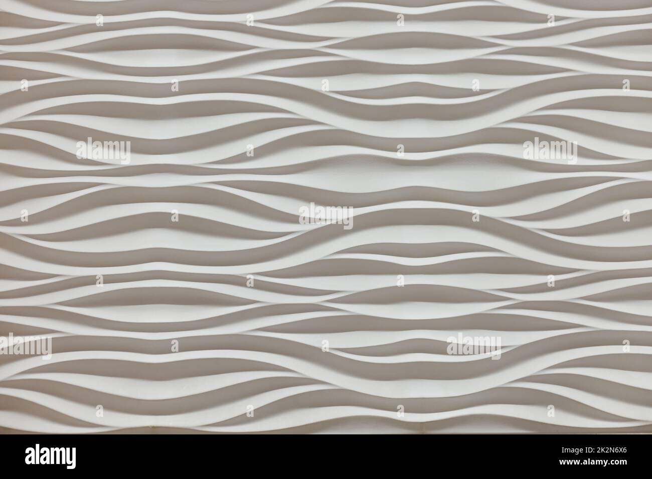 Gypsum tiles for painting pattern for wall design in interior. White ...