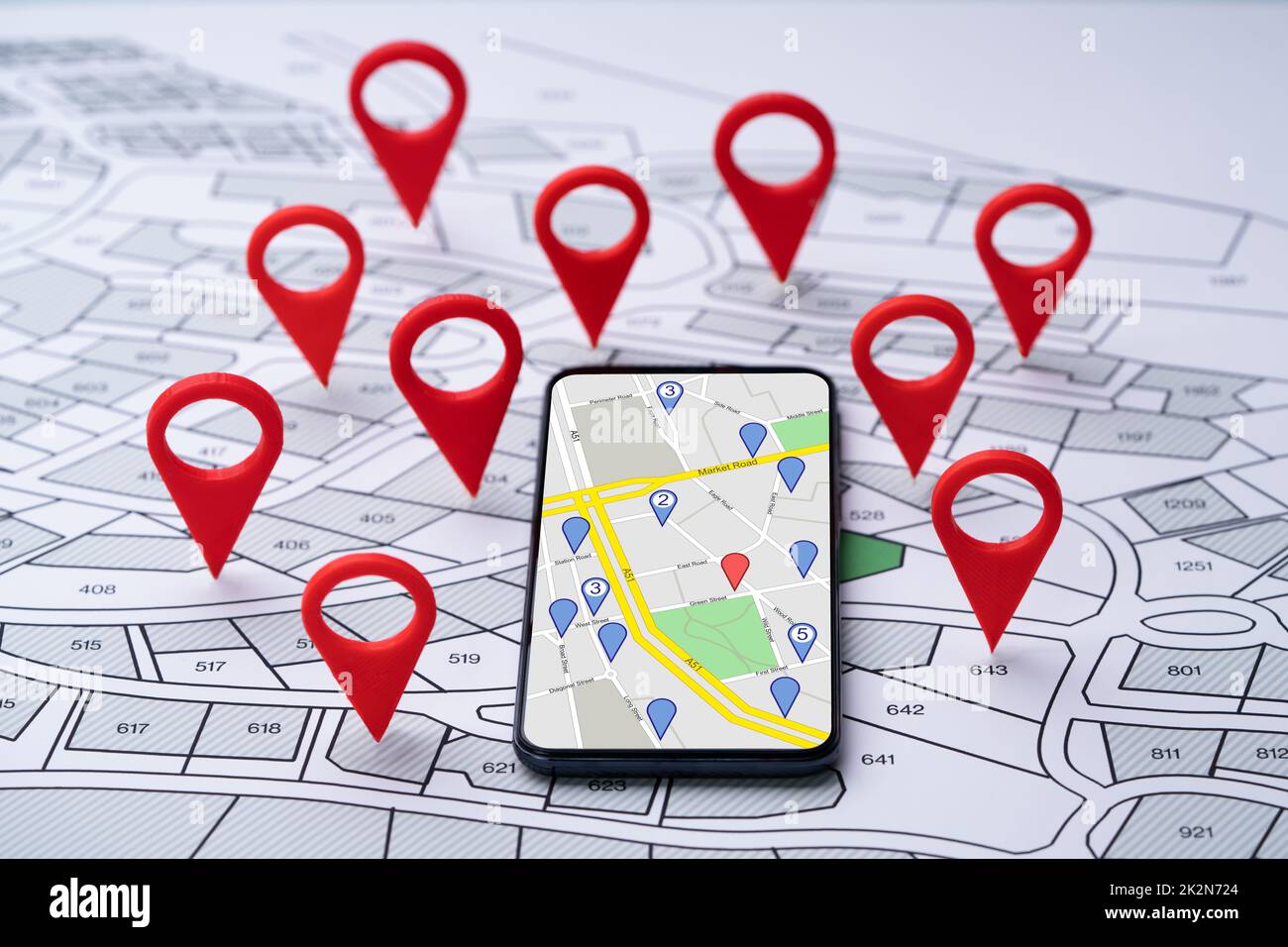 Local maps hi-res stock photography and images - Alamy