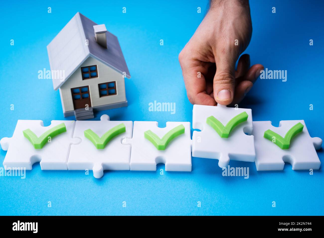 House Buy Check List Stock Photo - Alamy