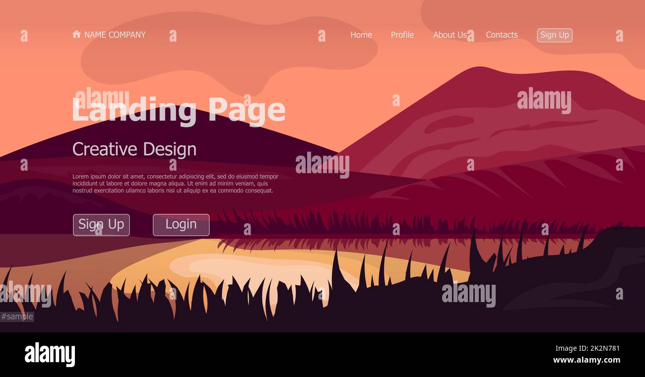 Home landing page travel nature template landing business page digital ... Home landing page travel nature template landing business page digital ...