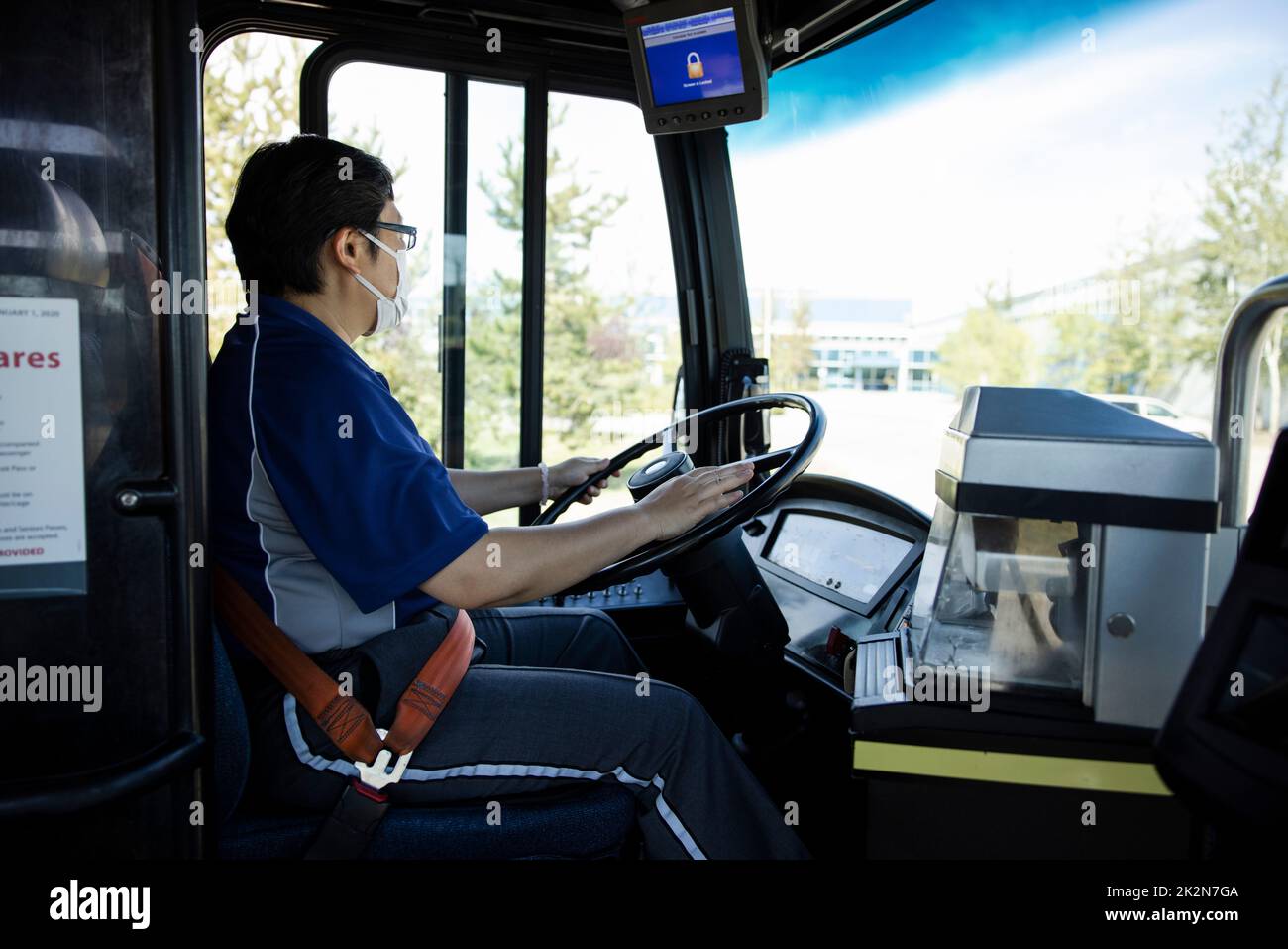 Asian bus driver hi-res stock photography and images - Alamy