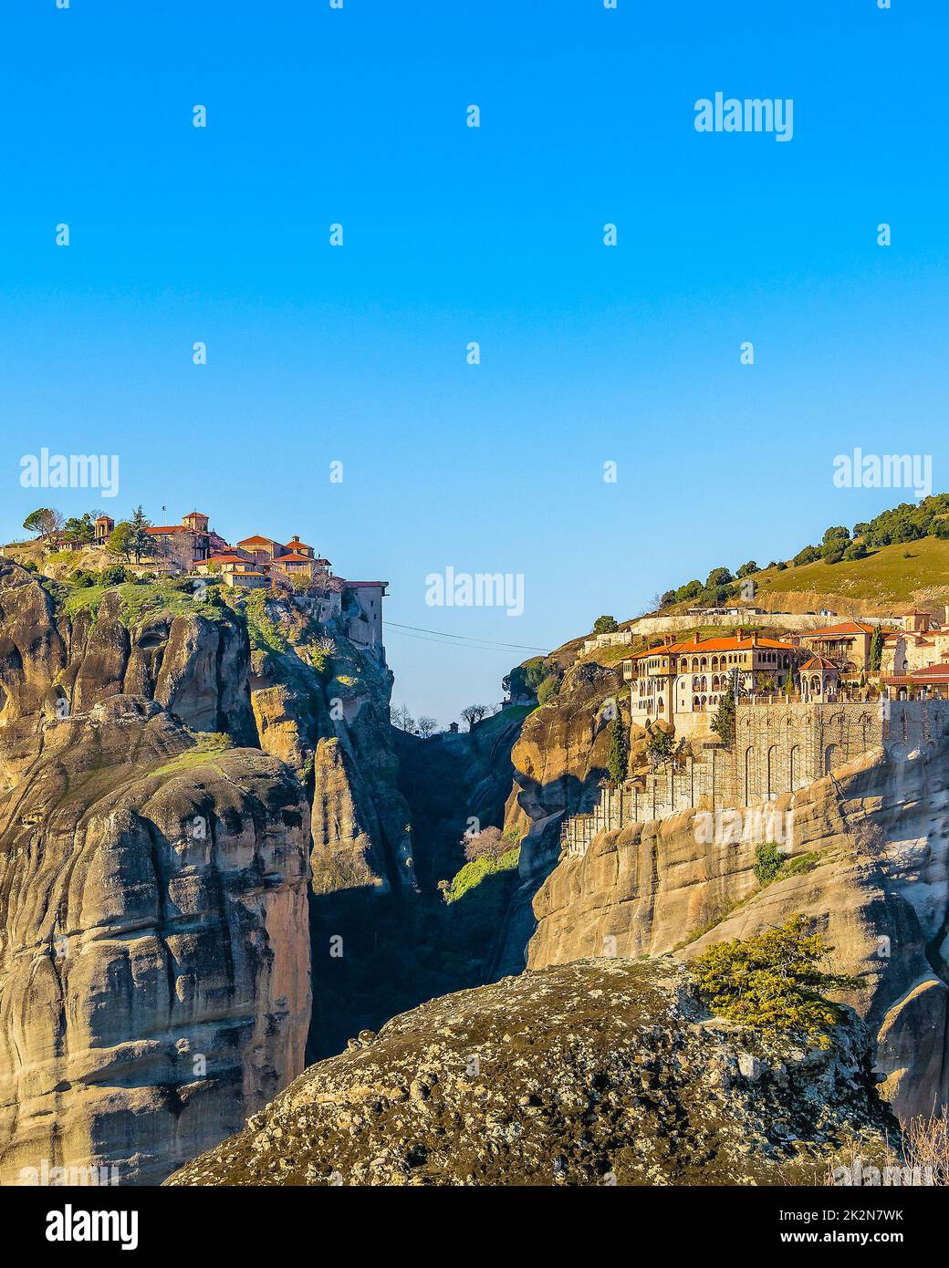 Meteora Monasteries, Tesalia, Greece Stock Photo - Alamy