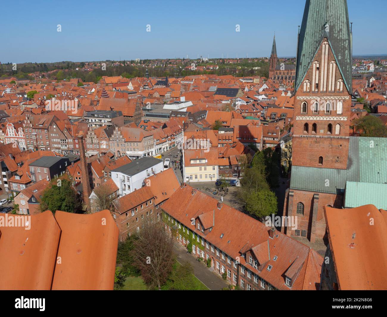 The city of Lueneburg in germany Stock Photo - Alamy