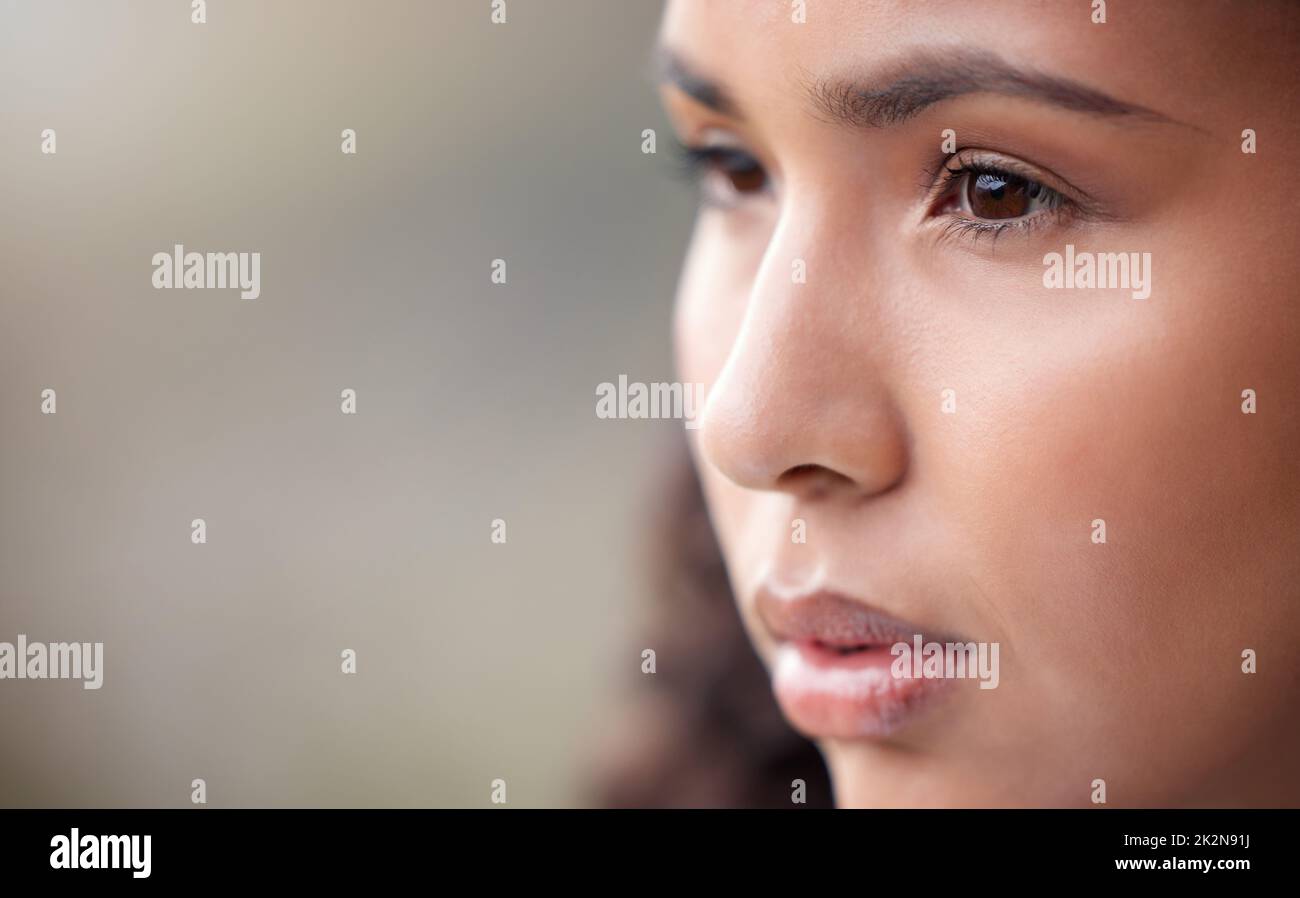 Thoughtful eyes hi-res stock photography and images - Alamy