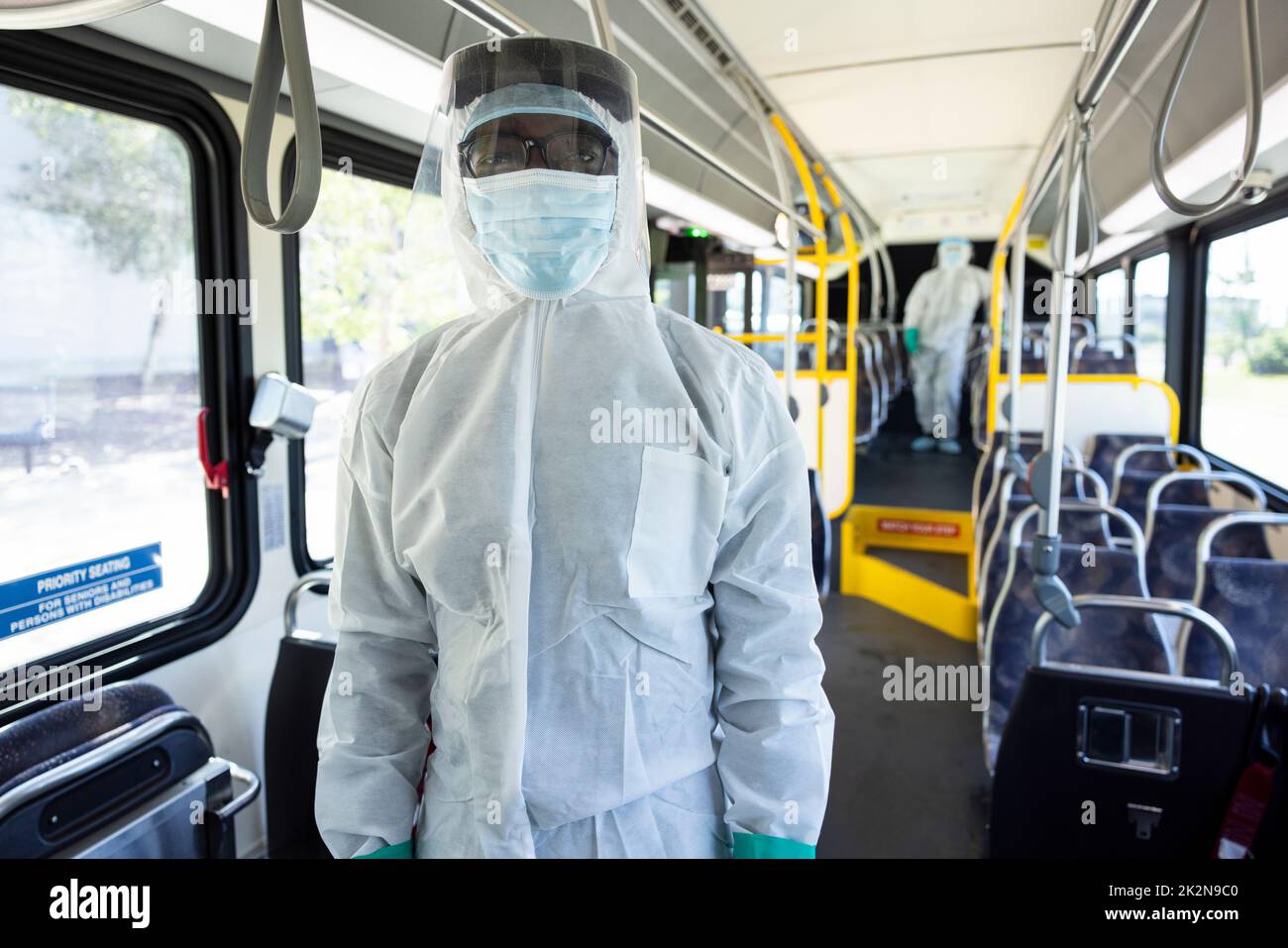 Person on bus suit hi-res stock photography and images - Alamy