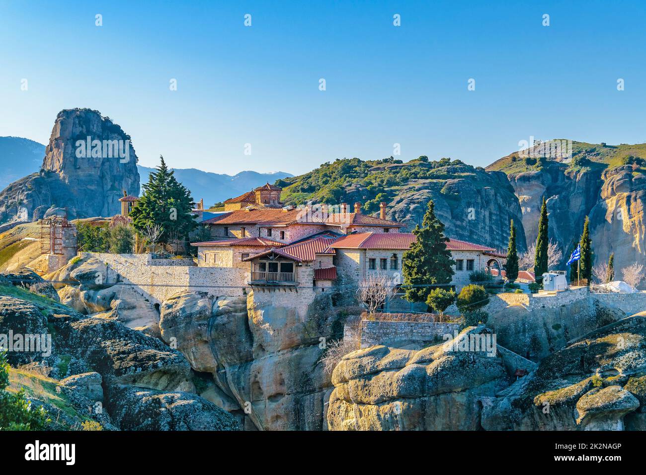 Holy Trinity Monastery, Meteora, Greece Stock Photo - Alamy