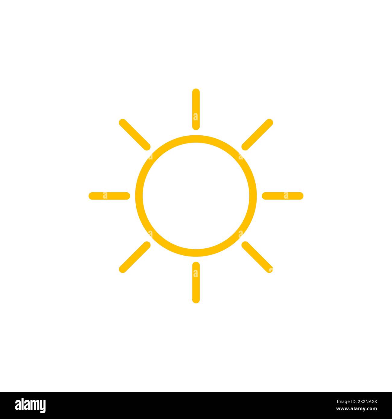 Sunny weather symbol hi-res stock photography and images - Alamy