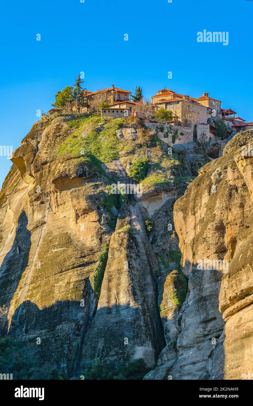 Saint Nicholas Monastery, Meteora, Greece Stock Photo - Alamy