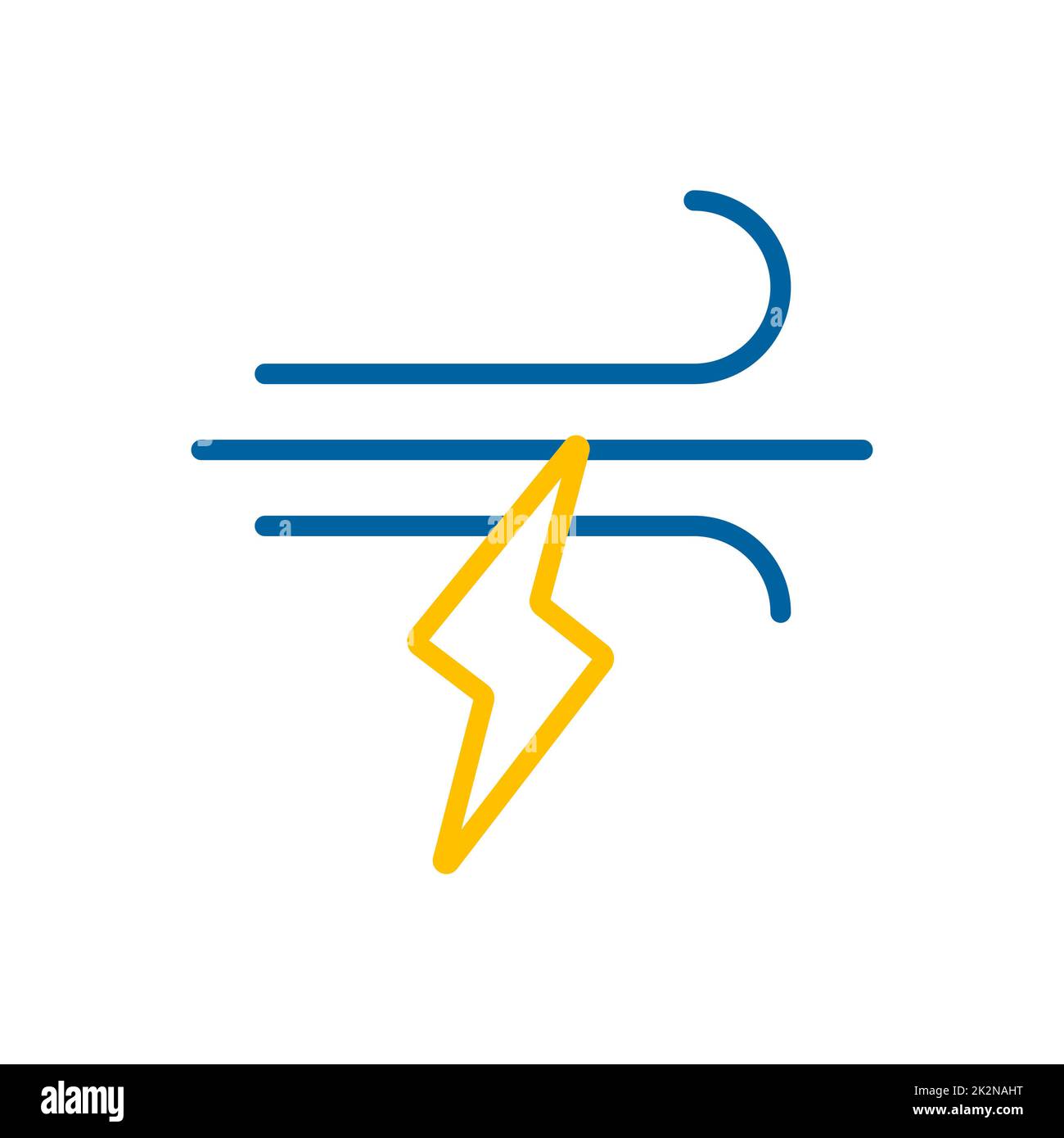 Wind lightning vector flat icon. Weather sign Stock Photo - Alamy Wind lightning vector flat icon. Weather sign Stock Photo - Alamy