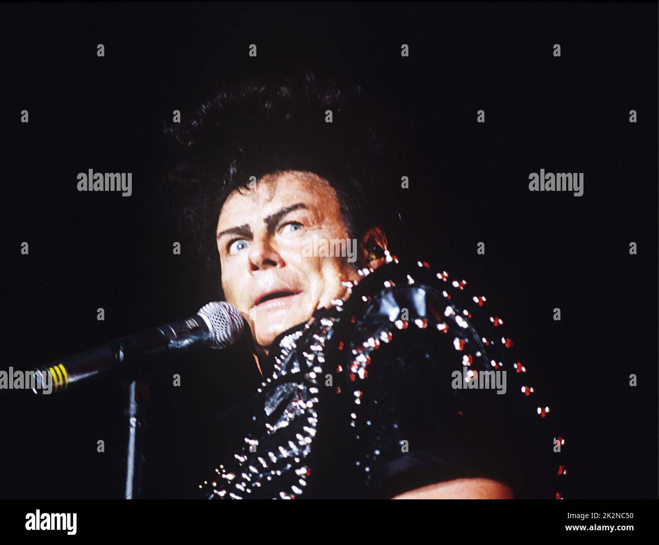 Gary Glitter Live At Wembley Arena London Uk December 1996 Credit Mel Longhurst