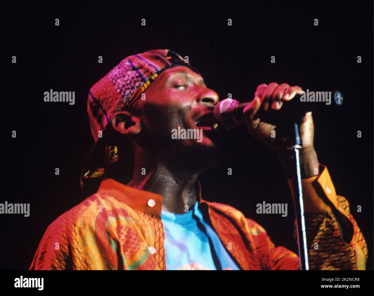 JIMMY CLIFF ; live at Wembley Arena, London, UK ; 1995 ; Credit : Mel ...
