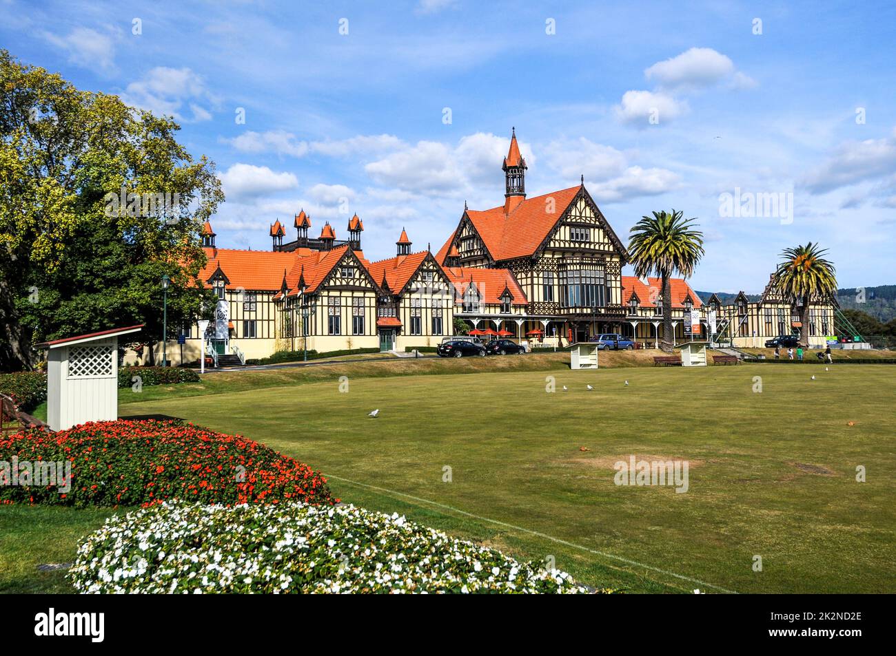 The English-styled Mock Tudor building is the former Great South Seas ...