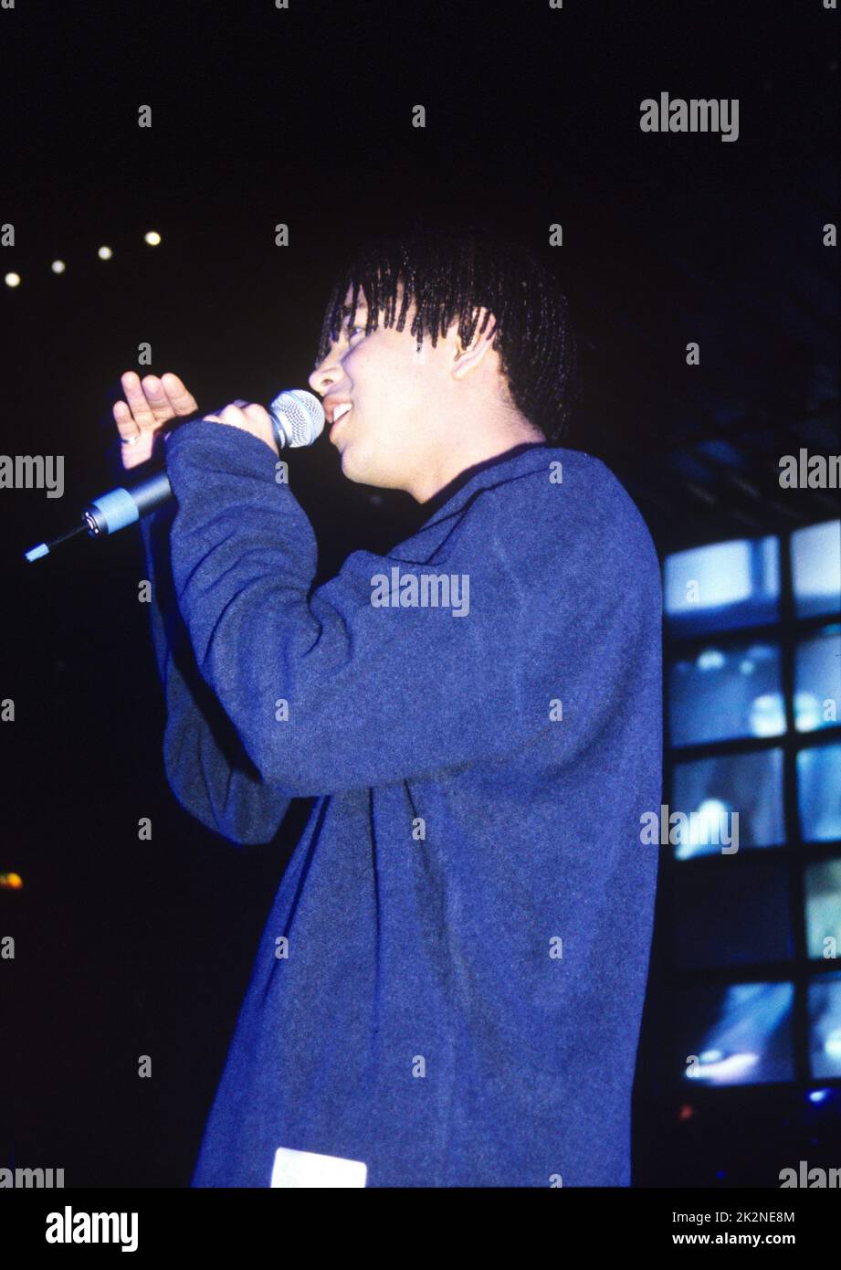 3T ; Taj Jackson ; live in London, UK ; 1996 ; Credit : Mel Longhurst ...