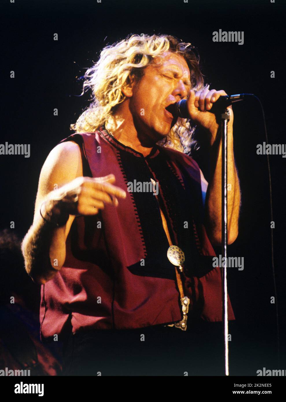 PAGE AND PLANT ; live in concert, UK ; 1990s ; Credit : Mel Longhurst ...