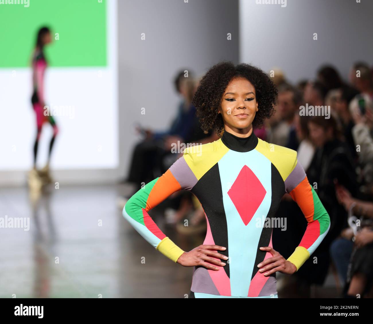 England, UK. 17 September 2022. Pam Hogg, Fashion Scout, LFW, London ...